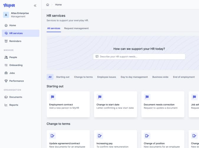 HR Software, Expert Support for SMEs | MyHR Canada